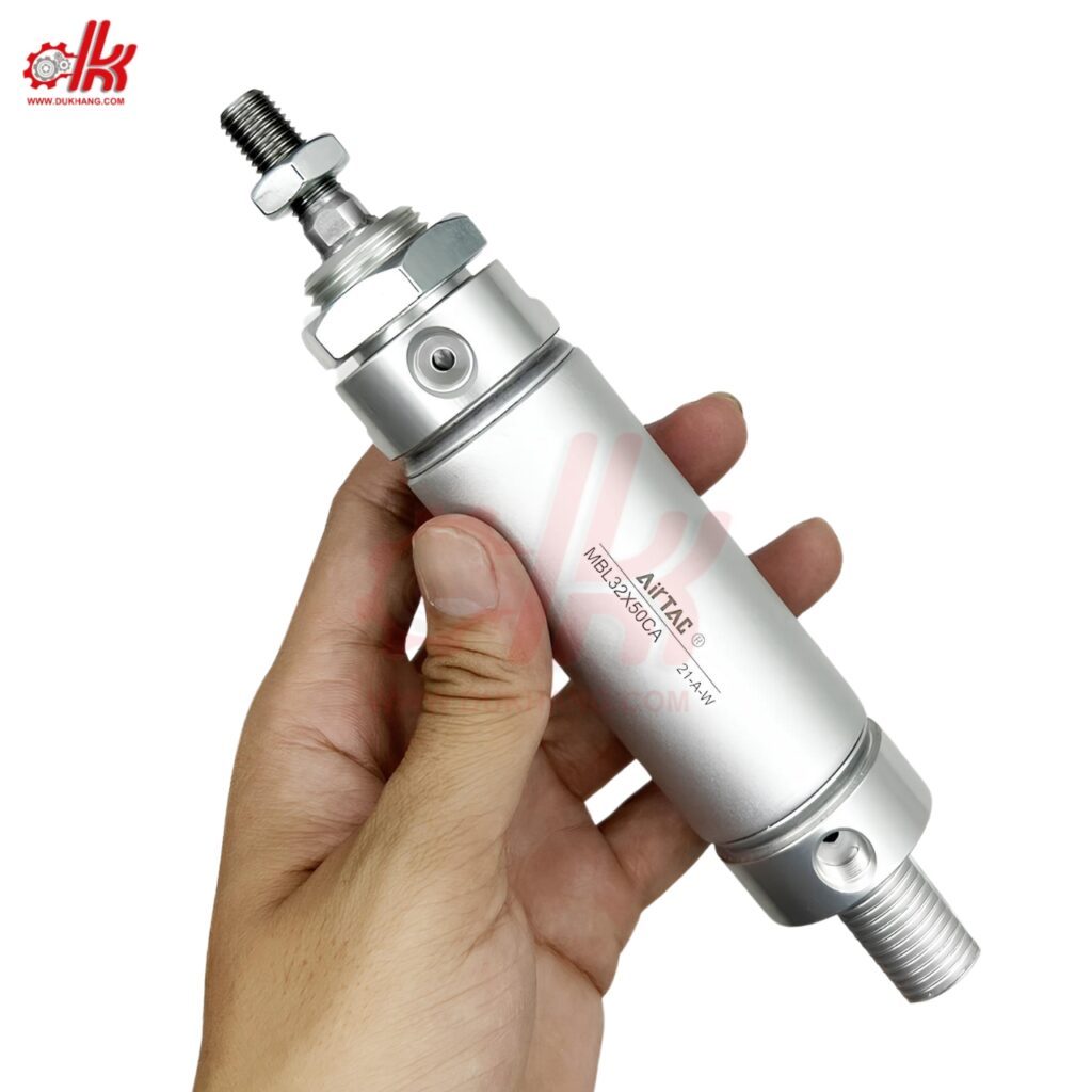 Xi lanh hơi tròn AIRTAC MBL 20 25 32 40 50 63 - Vật tư công nghiệp - Dủ ...