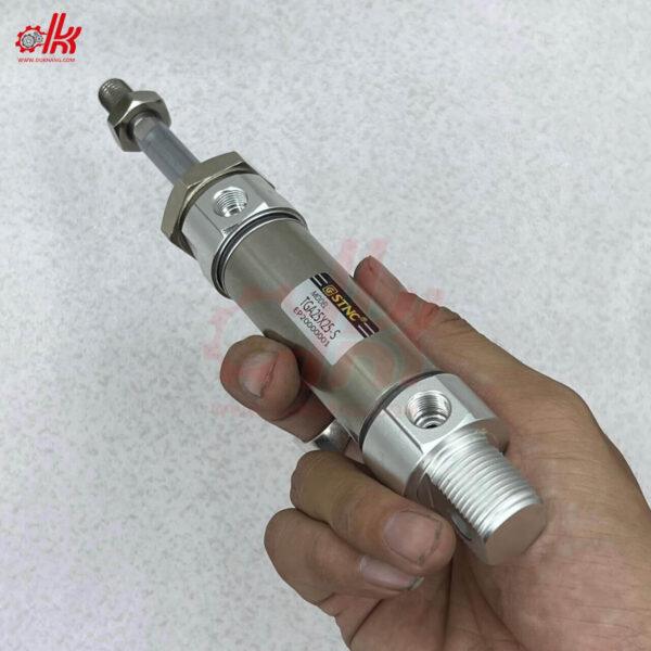 Xi Lanh Tròn Inox STNC TGA16 TGA20 TGA25 TGA32 TGA40 - Vật tư công nghiệp - Dủ Khang