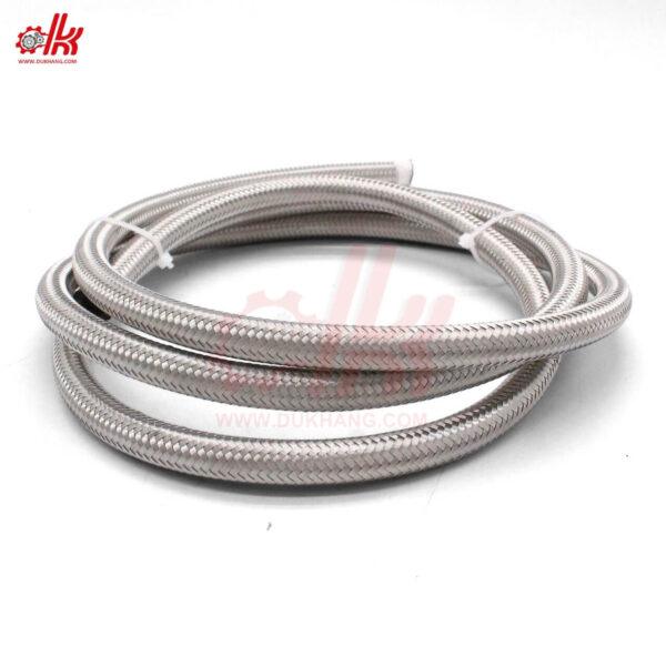 Ống inox mềm ruột PTFE 250 độ C - Vật tư công nghiệp - Dủ Khang