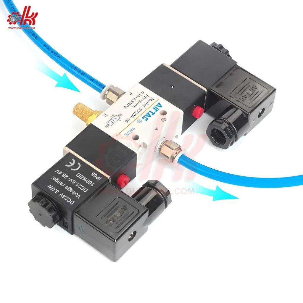 Van Điện Từ Khí Nén AIRTAC 3V220 - Vật tư công nghiệp - Dủ Khang